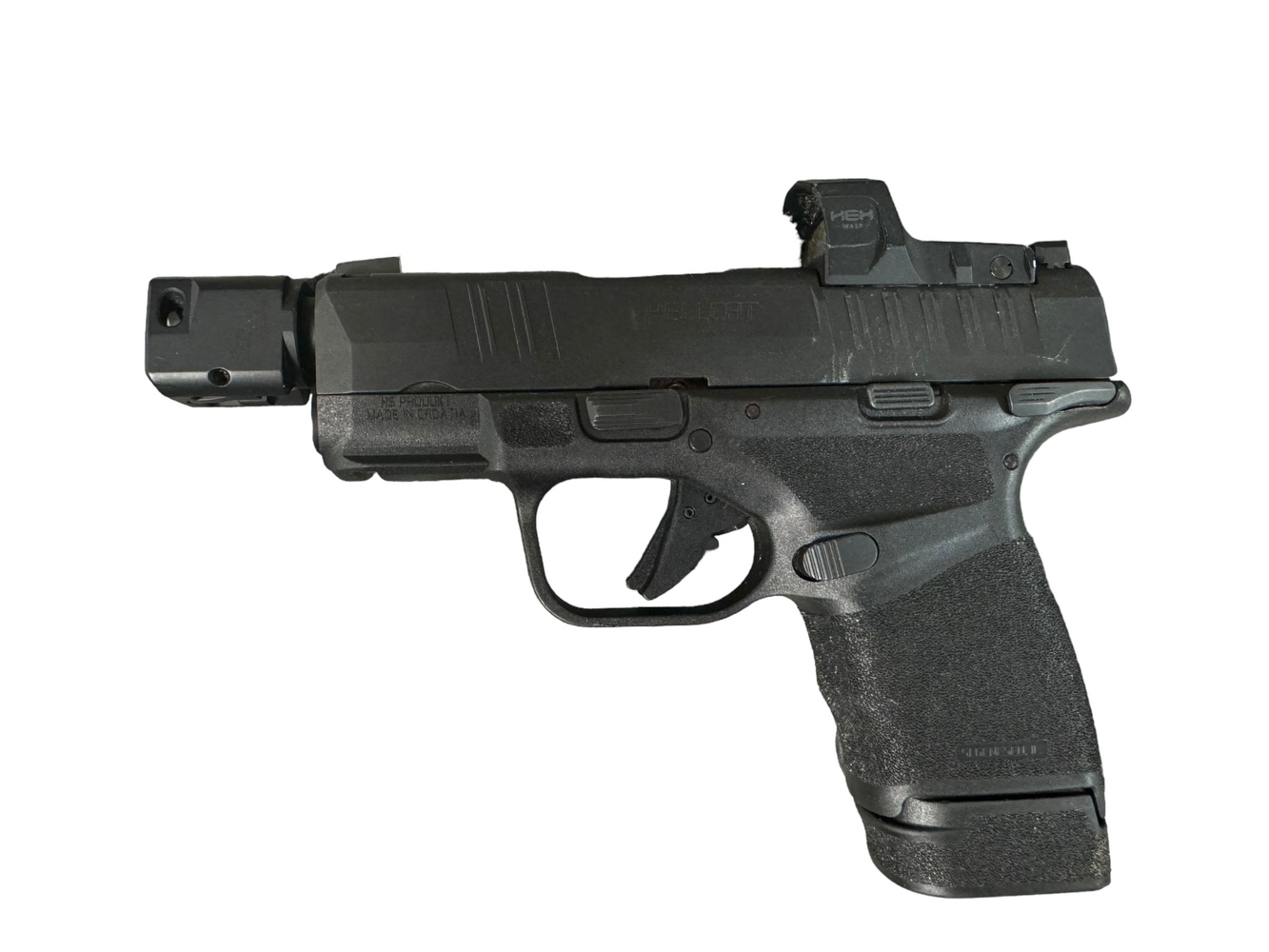 Springfield Armory Hellcat With Hex Wasp and 3.8" Threaded Barrel ...