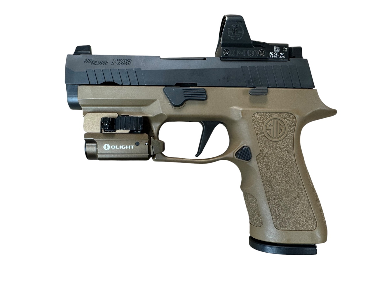 Sig Sauer P320 With Leupold + OLight | Superior Outlet and Pawn Shop